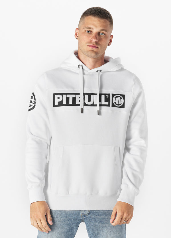 SHERWOOD White Hoodie - Pitbull Clothing
