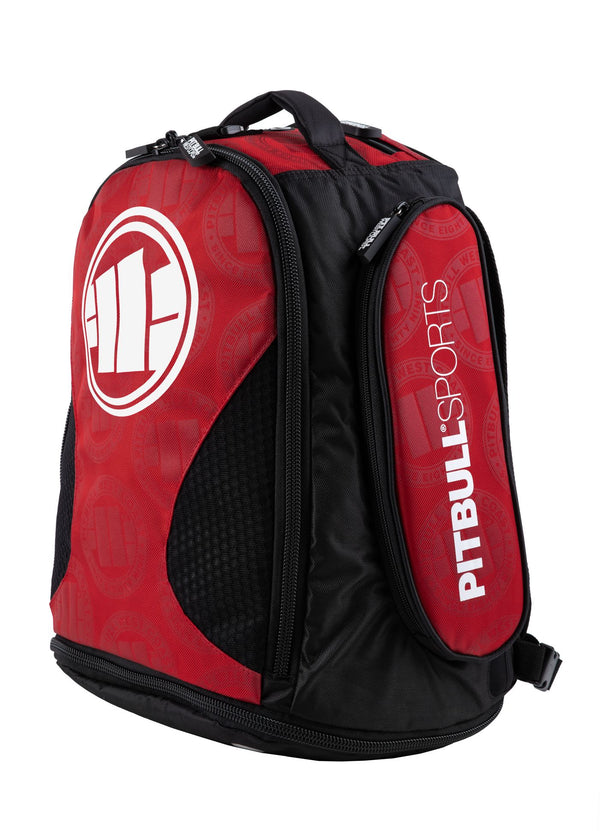 Logo - Red Medium training backpack - Pitbull Clothing